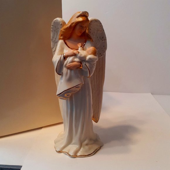 Lenox | Accents | Lenox Classics My Babys Guardian Angel Figurine ...